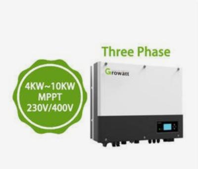China Growatt SPF 5000ES Solar Inverter System 5000VA 24V 48V 5KW Solar Hybrid Inverter for sale