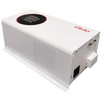 China 3kw 3000w 24v solar hybrid power invater inverter with charger for sale