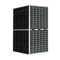 China 1/2 Cells Bifacial Clear Monocrystalline 35mm Silver Frame Solar Panel for sale