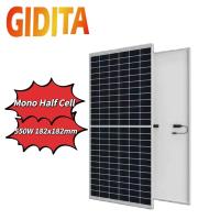 China Ground Mounting 550 Watt  Solar Panel Monocrystalline For Commercial Use for sale