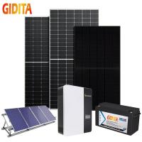 China Solar Panel System For Home Complete Set Solar Energy System 5kw 6kw 8kw 10kw 12kw Hybrid Solar System for sale