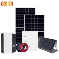 China On Grid Solar Power Energy Panel 10000 Watt Solar System 10 KW Silicon Ordinary Customized Steel Acid Stainless Battery Time for sale