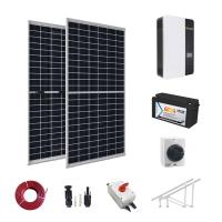 China On Grid Solar Power Energy Panel 10000 Watt Solar System 10 KW Silicon Ordinary Customized Steel Acid Stainless Battery Time for sale