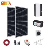 China On Grid Solar Power Energy Panel 10000 Watt Solar System 10 KW Silicon Ordinary Customized Steel Acid Stainless Battery Time for sale