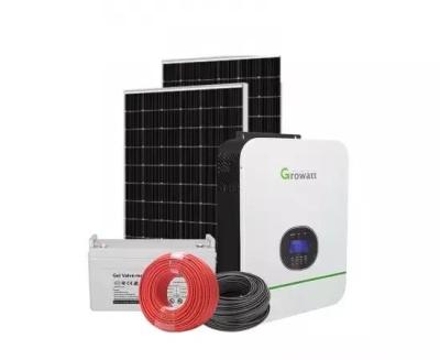China 3.5kw House Off Grid  Solar Power Storage System With Battery 10-12kwh for sale