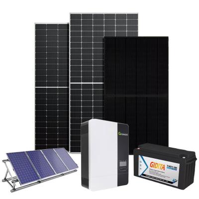 China Complete Solar Energy System 48V Inverter Off Grid Solar Power System For Home for sale