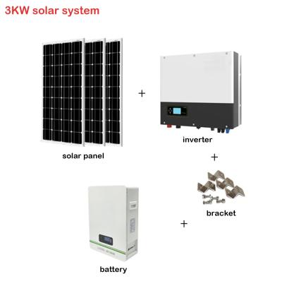 China CE , ROHS , TUV , IEC 3KW Controller Solar Energy Storage System for sale