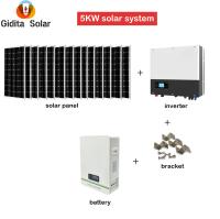 China 5KW  Solar Power Storage System Home Use With Lead Acid Battery for sale