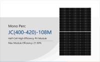 China Half-Cell High Efficiency PV Module Monocrystalline Solar Panel 400W 410W 420W for sale