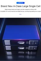 China OEM ODM LiFePO4 Battery Most Popular Seller with Transparent Case and Bluetooth Communicator 24V 100Ah for sale