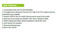 China VM IV Series Off-Grid Hybrid Solar Inverter 3.6KW Built-in WiFi for Mobile Monitoring Solar Inverter for sale