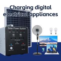 China Wholesale Useful 120W Solar Portable Power Station System Energy Storage Power Bank For Laptop, Mobile Phone,  Lamps, TV, Fan. for sale
