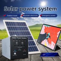 China Wholesale Useful Notebook Charge Portable Solar Power System Energy Storage Power Bank Solar Power Station for sale