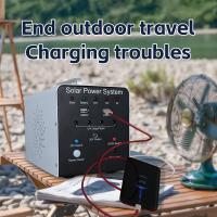 China Wholesale Useful Notebook Charge Portable Solar Power System Energy Storage Power Bank Solar Power Station for sale