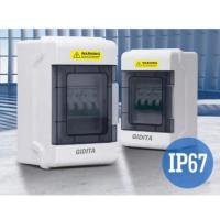 China IP67 Outdoor Waterproof Main Switch Electrical Box 4 Loop Power Electrical Distribution Box for sale