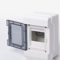 China Outdoor IP67 GNB-F01 6ways waterproof Electrical Plastic distribution box with busbar use for mcb contactor for sale