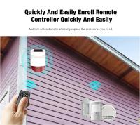 China Support Remote Controls Detectors Alarm Built-in Balance Device IP66 Hot Sale Outdoor Solar Siren for sale