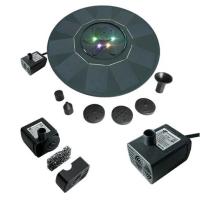 China solar fountain 7V 1.4W solar water pump floating solar fountain pump for sale