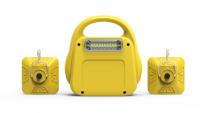 China Portable Multifunctional Solar Emergency Light with 300W AC Output and 10W/18V Solar Panel for sale