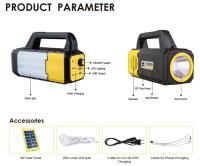 China Complete Emergency Solar Lighting Kit with 8000mAh Battery Capacity and 3W Solar Panel for sale