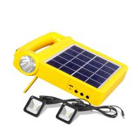 China Portable Generator Energy Mobile Charging Solar Power Kit with 2400mAh Power Bank for sale