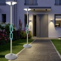 China 5W LED Power Adjustable Height Solar Garden Light for Outdoor Landscape Solution for sale