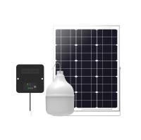 China Solar Panel 6W 6V Energy Box Output 3W*2 Portable Lighting System with Switch Control for sale