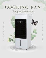 China 205*240*520mm PP Portable Air Cooler Fan with Digital Control 2 Ice Packs Shaking Head for sale