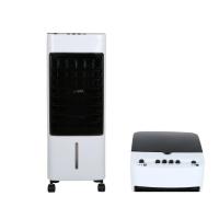 China 205*240*520mm Mechanical Control Air Cooler with Shaking Head and Wheel 6 Pcs Ice Pack for sale