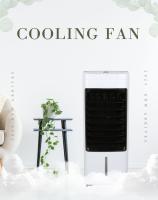 China 205*240*520mm Mechanical Control Air Cooler with Shaking Head and Wheel 6 Pcs Ice Pack for sale