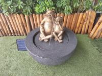 China Outdoor Garden Solar Water Fountain with Max Flow of 200L/H and Low Pressure Feature for sale