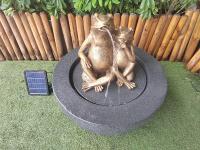 China Outdoor Garden Solar Water Fountain with Max Flow of 200L/H and Low Pressure Feature for sale