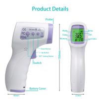 China Mutifuction Portable Digital Forehead Thermometer Handheld Digital Infrared for sale