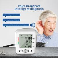 China Tow Player Mode Digital Blood Pressure Monitors Warning Signal On Screen Timely for sale