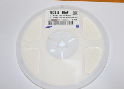 China Samsung CL10B103KB8NNNC 10nF 50V MLCC Ceramic Capacitor 0603 X7R 4Kpcs Reel for sale