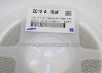 China Samsung CL21A106KPFNNNE 10uF 106K 10V X5R 0805 MLCC Ceramic Capacitor for sale
