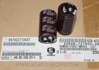 China 270µF 450V Aluminum Electrolytic Capacitor Radial Snap-In 30x40mm United Chemi-Con KMQ for sale