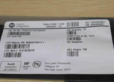 China MAX2870ETJ+ RF PLL Synthesizer VCO 23.5MHz to 6GHz Fractional Integer-N 32-TQFN for sale