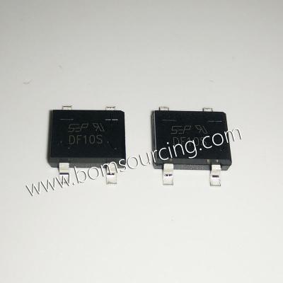 China DF10S Bridge Rectifier IC Single Phase Standard 1kV 1.5A Surface Mount 4-SDIP for sale