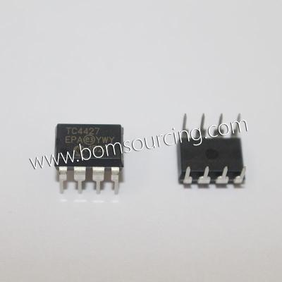 China TC4427EPA Low Side Gate Driver IC Non Inverting 8 PDIP 2A MOSFET Driver for sale
