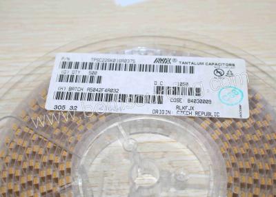 China 22µF 16V Molded Tantalum Capacitor TPSC226K016R0375 375mOhm 2312 6032 Metric IC Chip for sale