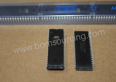 China AT89S52-24PU 8051 89S Integrated Circuit IC Chip , Microcontroller IC 8 Bit 24MHz for sale