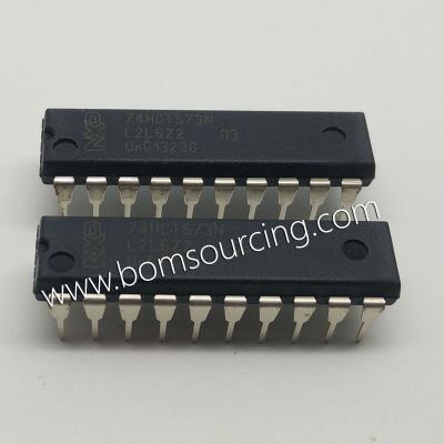 China D Type Transparent Latch Integrated Circuit IC Chip 1 Channel Tri - State 20 DIP 74HCT573N for sale