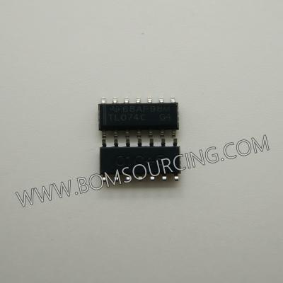 China TL074CDR TL074C J-FET Amplifier 4 Circuit  14-SOIC electronic ic chip for sale