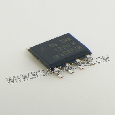 China INA129UA INA129U SMD Instrumentation Amplifier 1 Circuit 8-SOIC 4V/us Slew Rate for sale