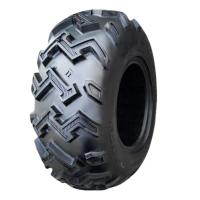 China 25x10-12 4X4 ATV UTV Four Wheel Tires , Go Kart Tire Shock Absorption for sale