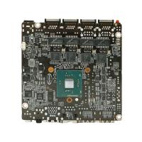 China PCB 100 X 100mm Mini Motherboard 4 Lan Thin Client J3160 NUC Motherboard with 2hd port for sale