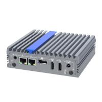 China Compact Mini Pc J3710 Quad Core 6 USB Triple Display 2 Ethernet Industrial Mini Pc for sale