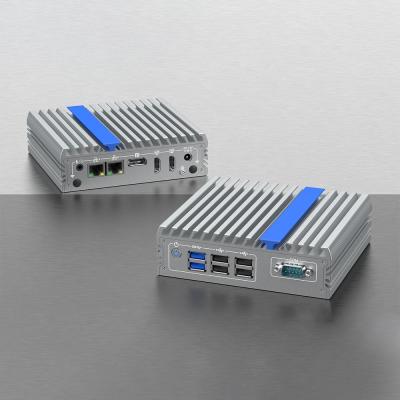 China 6W Mini Computer Dual Gigabit Lan 2 Usb3.0 Fanless Embedded Box Pc for sale