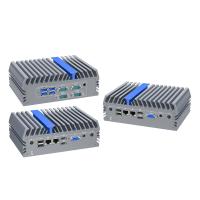 China Low Power N100 Fanless Mini PC HD-MI VGA Dual Lan Mini Computer TDP 6w for sale